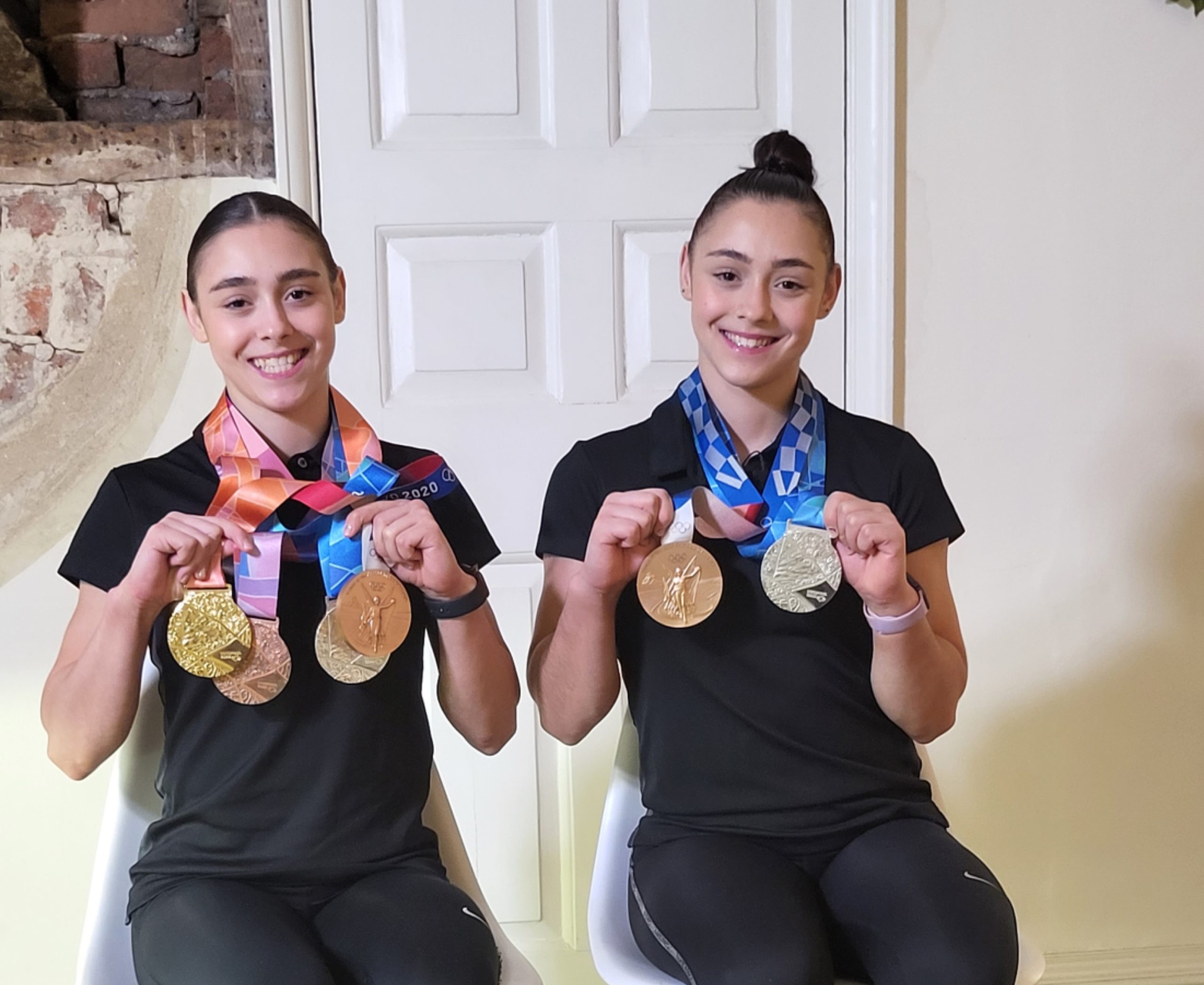Jessica and Jennifer Gadirova, the Olympic artistic gymnasts discuss ...